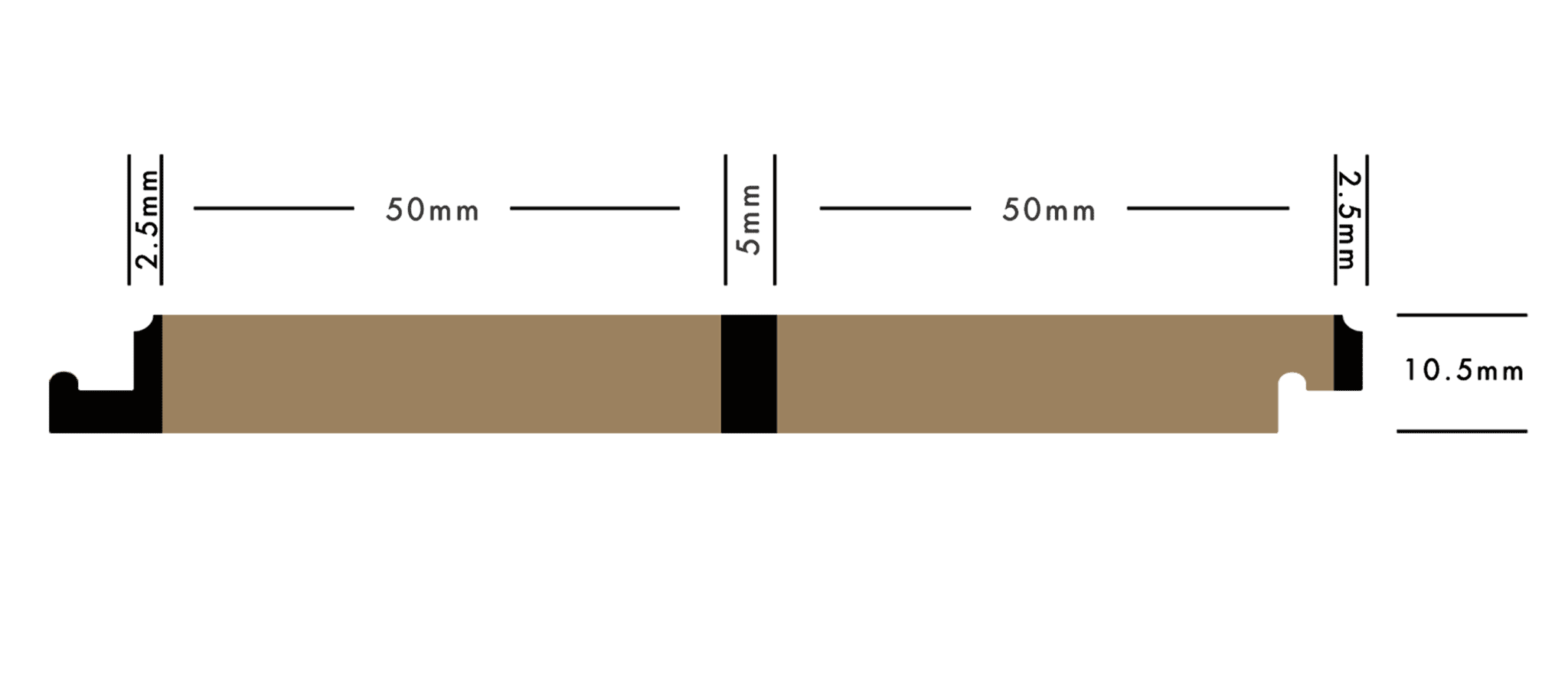 Product | Nuteak Synthetic Teak Deck